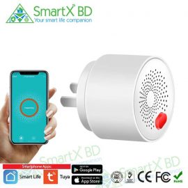 SmartX WiFi Temperature & Humidity Sensor with Siren (3-in-1) - SmartX BD