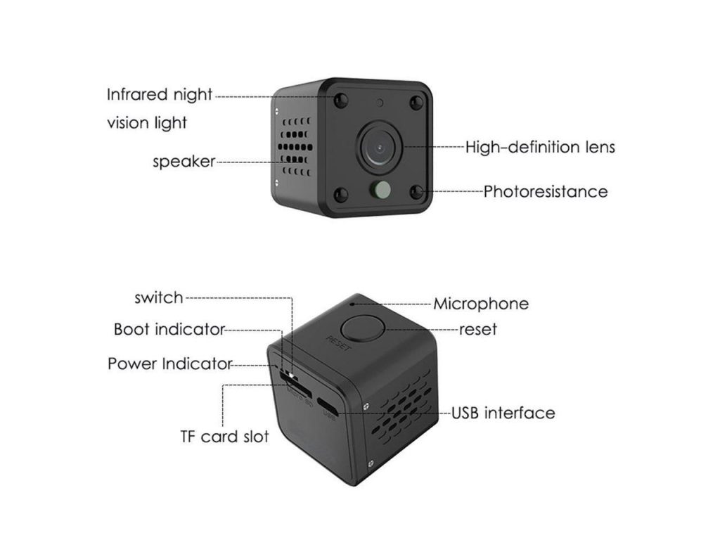 WiFi 2.0MP 1080P Mini Smart Camera WJ01 – SmartX BD