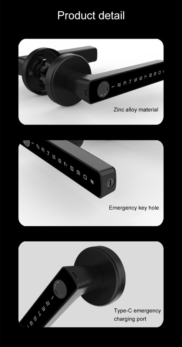 Tuya Bluetooth Smart Door Lock (SX-BDL09)