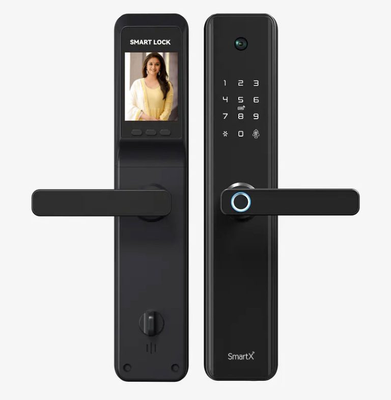 SmartX WiFi Smart Door Lock with Camera & Display Tuya Smart Life (SX ...